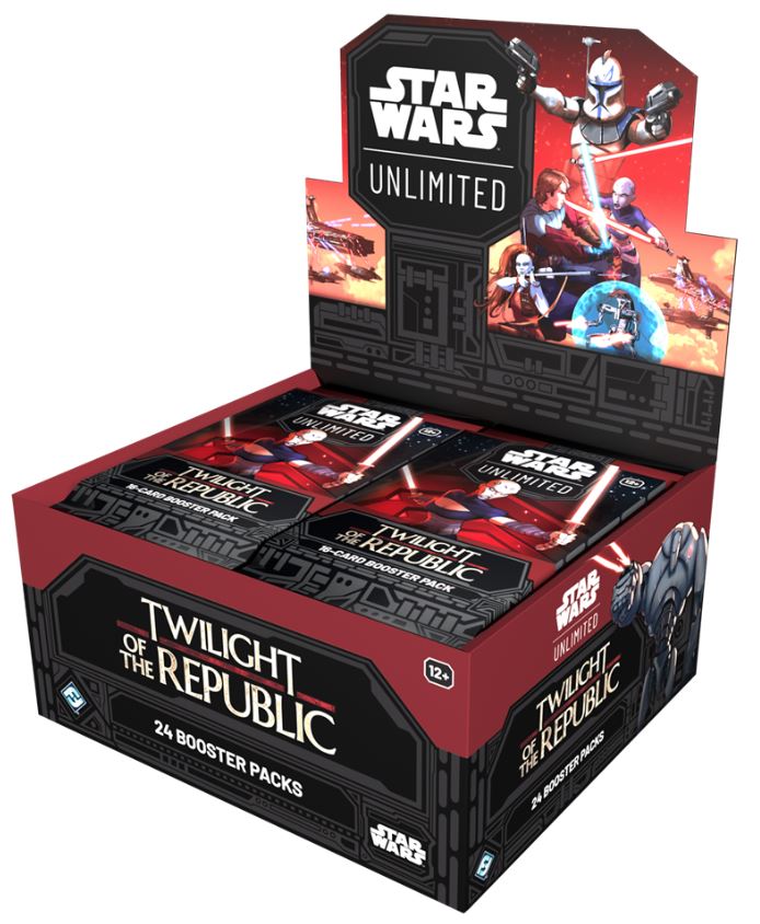 SWU: Twilight of the Republic Caja de 24 sobres Inglés+ 5 sobres promo ...